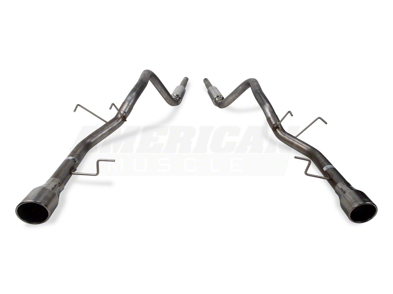 Pypes Mustang Mid-Muffler Cat-Back Exhaust System SFM79 (11-14 Mustang ...