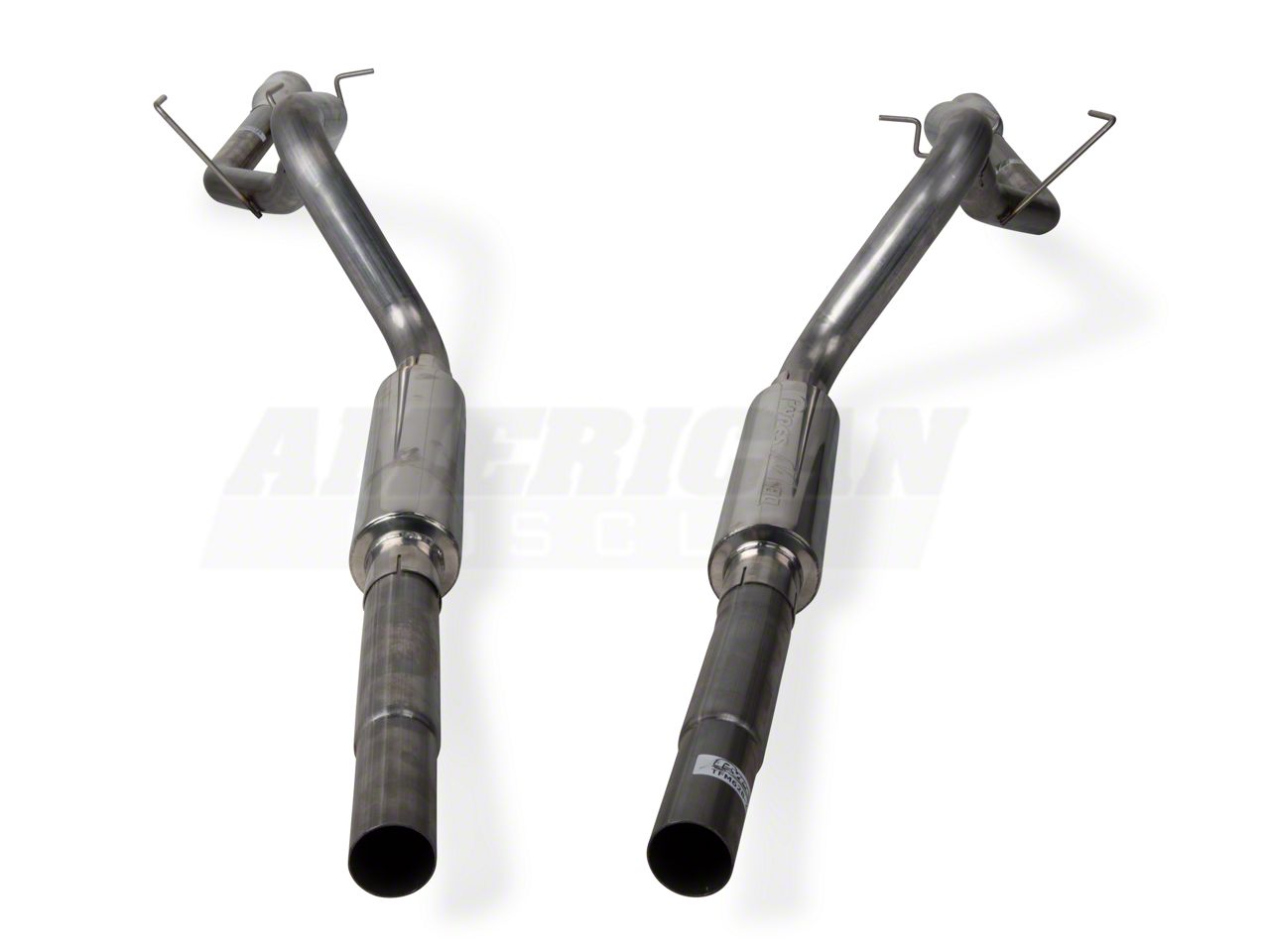 Pypes Mustang Mid-Muffler Cat-Back Exhaust System SFM79 (11-14 Mustang ...