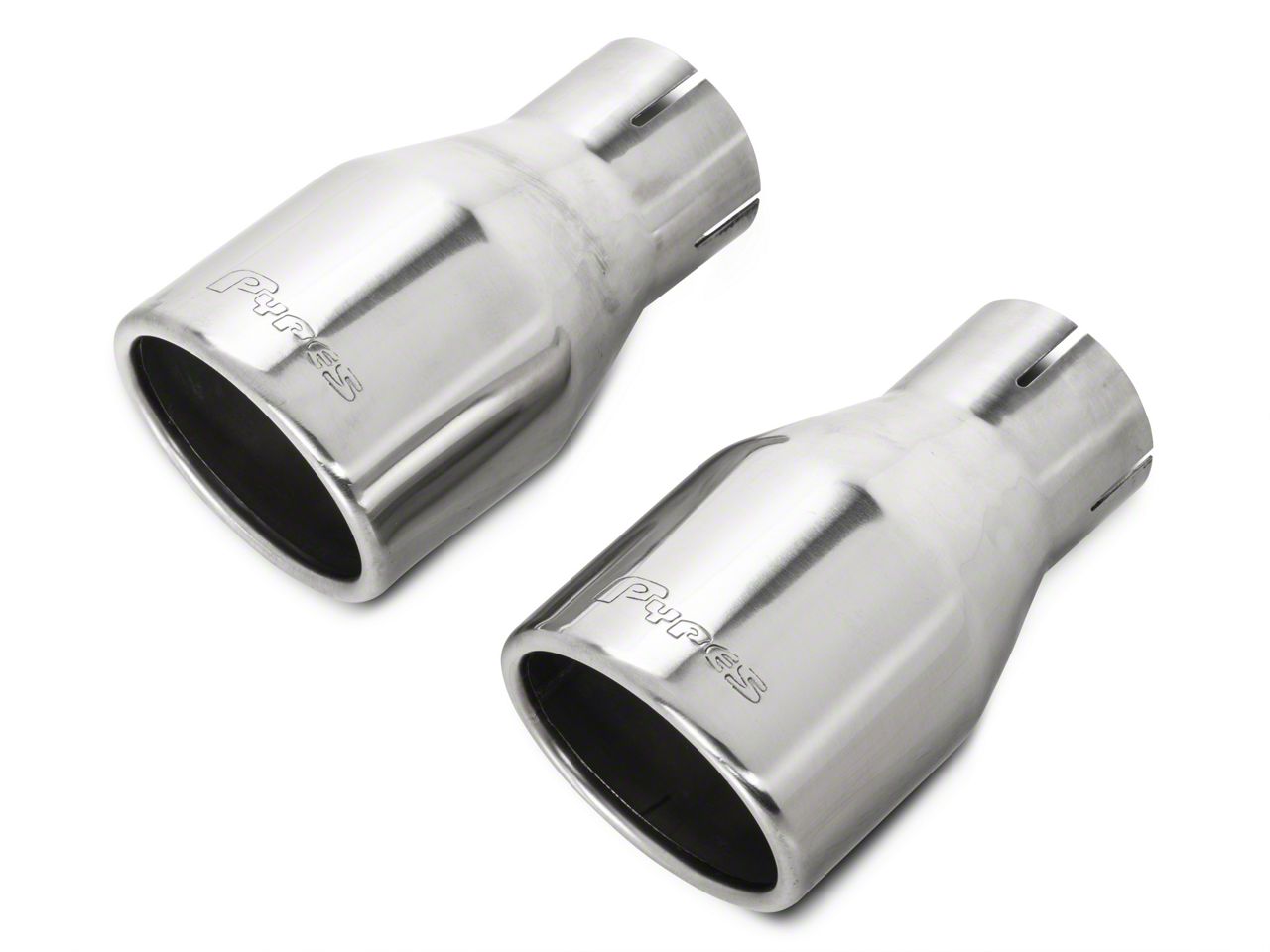 Pypes Mustang True Dual Mid-Muffler Cat-Back Exhaust System with ...