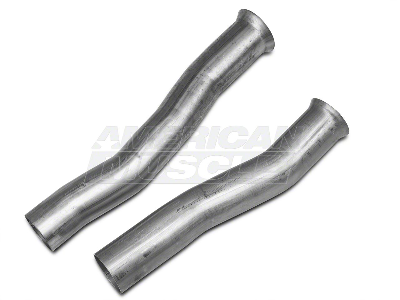 Pypes Mustang Violator Cat-Back Exhaust System with Black Tips SFM27VB ...