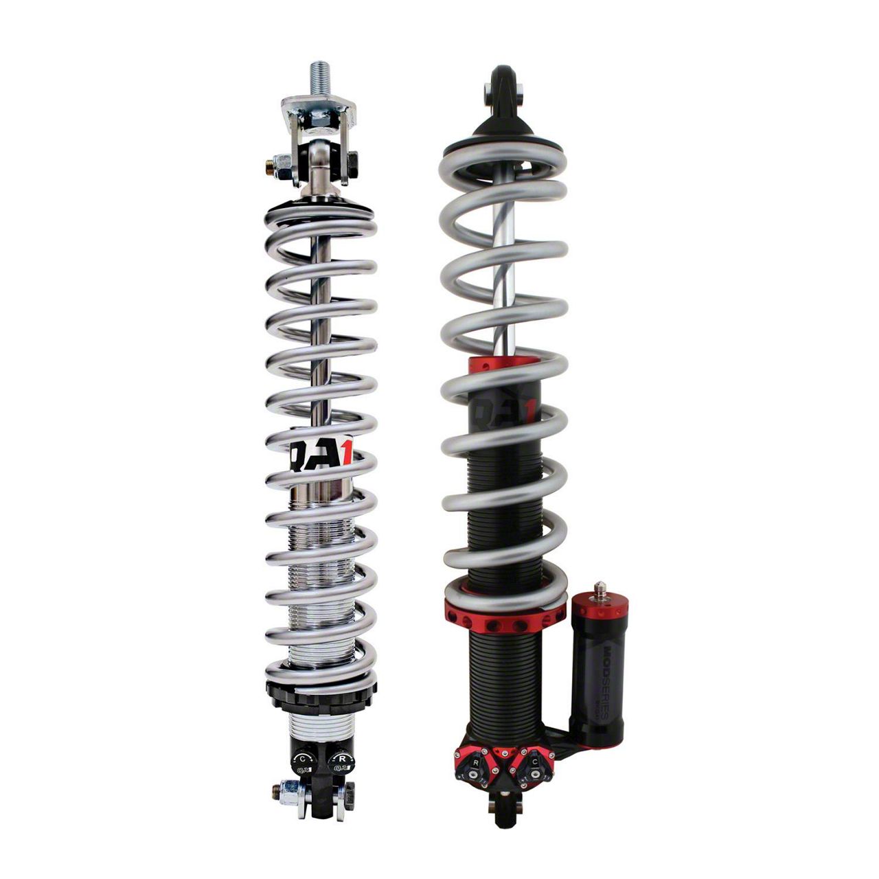 QA1 Mustang Double Adjustable Rear Coil-Over Shocks and Brackets ...