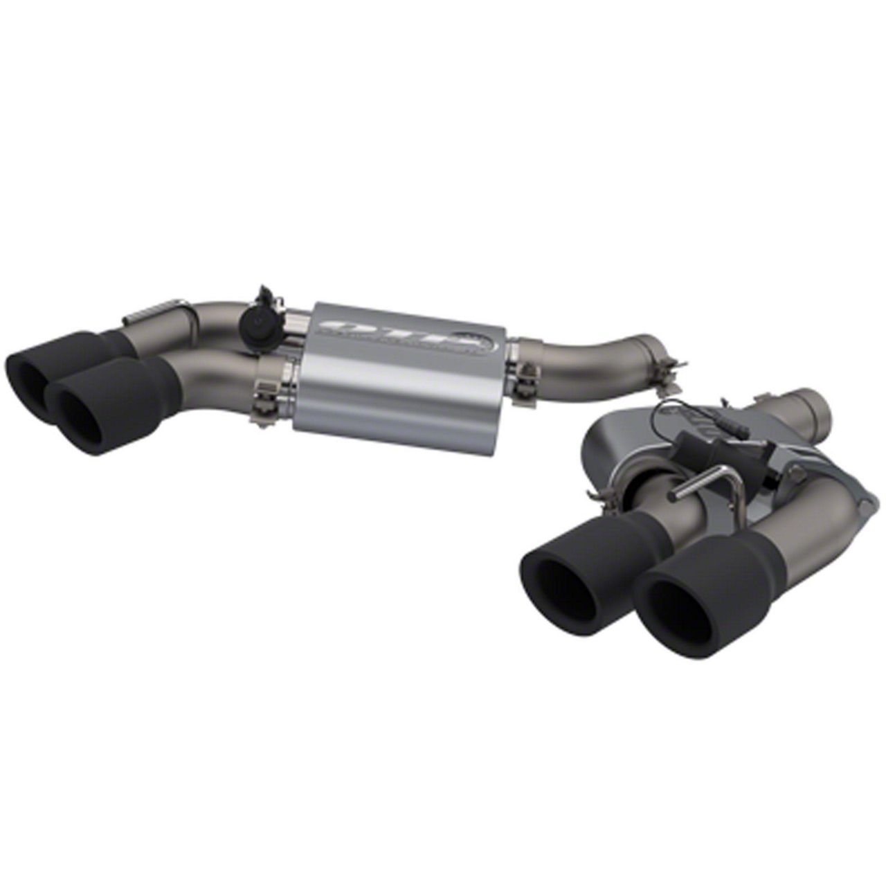 Quick Time Performance Camaro Screamer Axle-Back Exhaust with Black ...