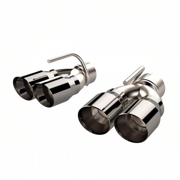 Quick Time Performance Challenger Quad Tip Adapters for QTP Exhaust ...