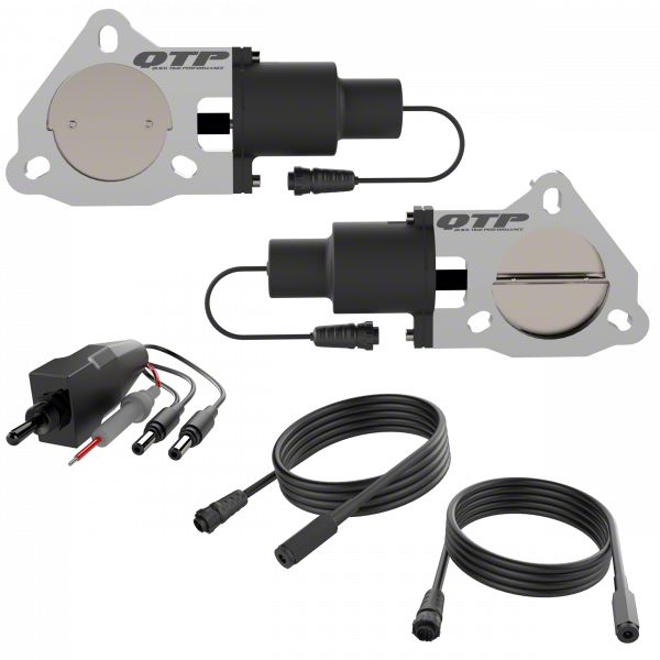 Quick Time Performance Charger Dual 3-Inch Electric Cutout Valves ...