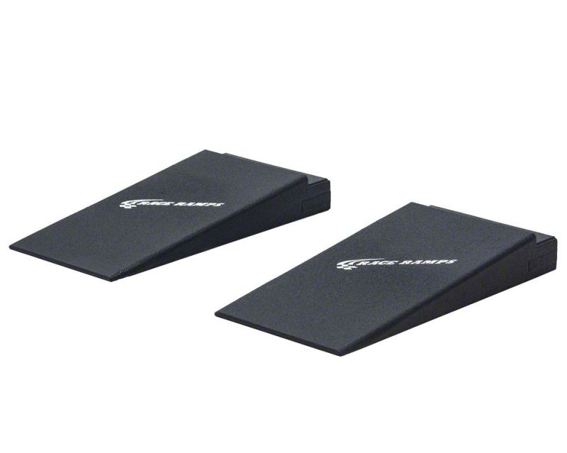 Race Ramps Universal AM H Cutout Rack Ramps; 8.80-Degree Approach Angle ...