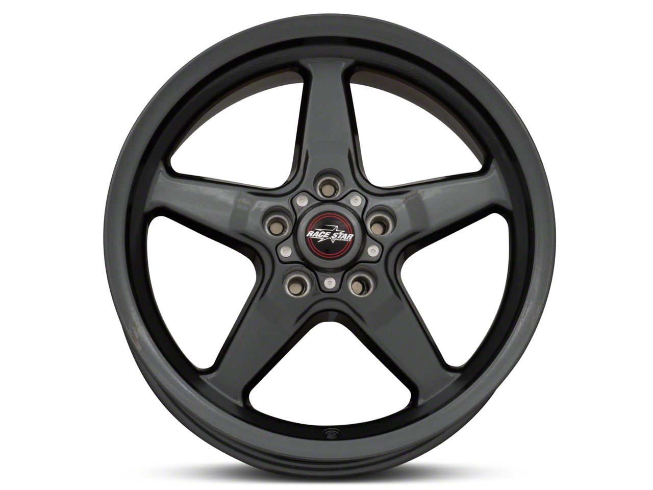 Race Star Mustang 92 Drag Star Bracket Racer Metallic Gray Wheel; Rear ...