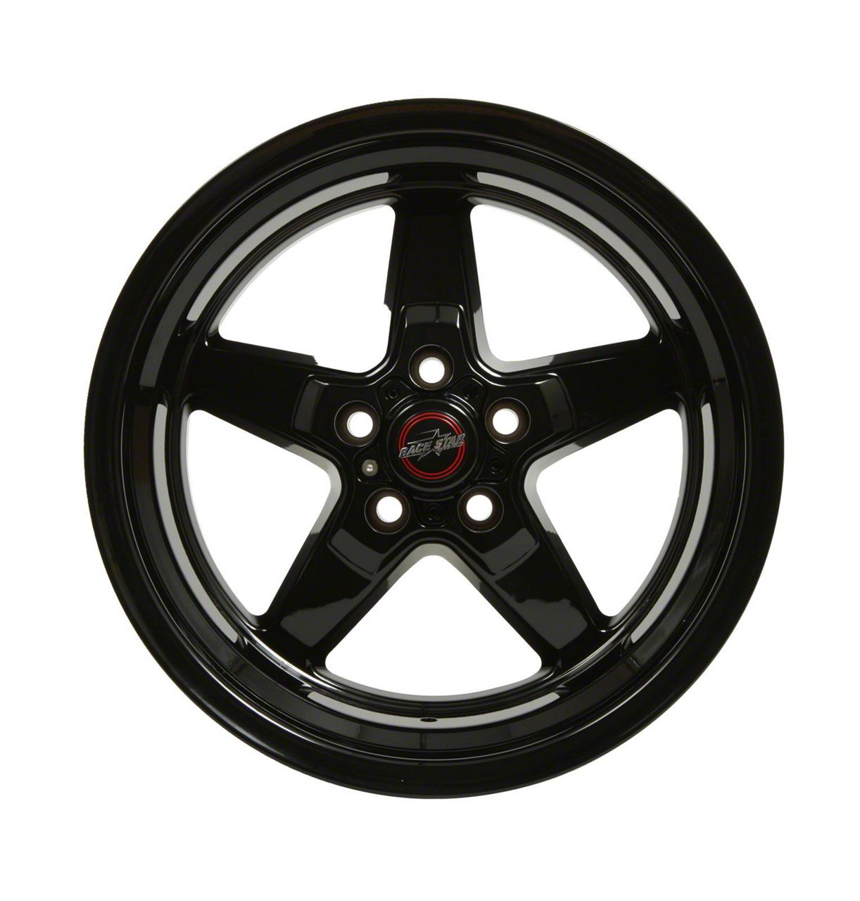 Race Star Charger 92 Drag Star Bracket Racer Gloss Black Wheel; Rear ...