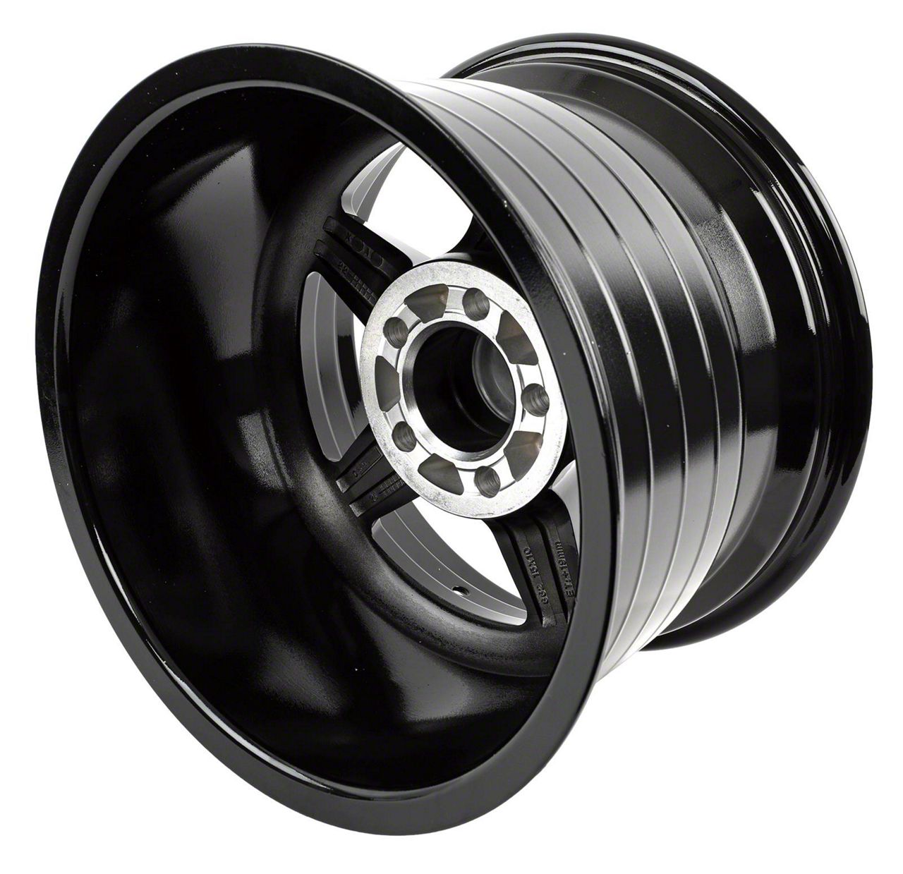 Race Star Mustang 92 Drag Star Bracket Racer Gloss Black Wheel; Rear ...