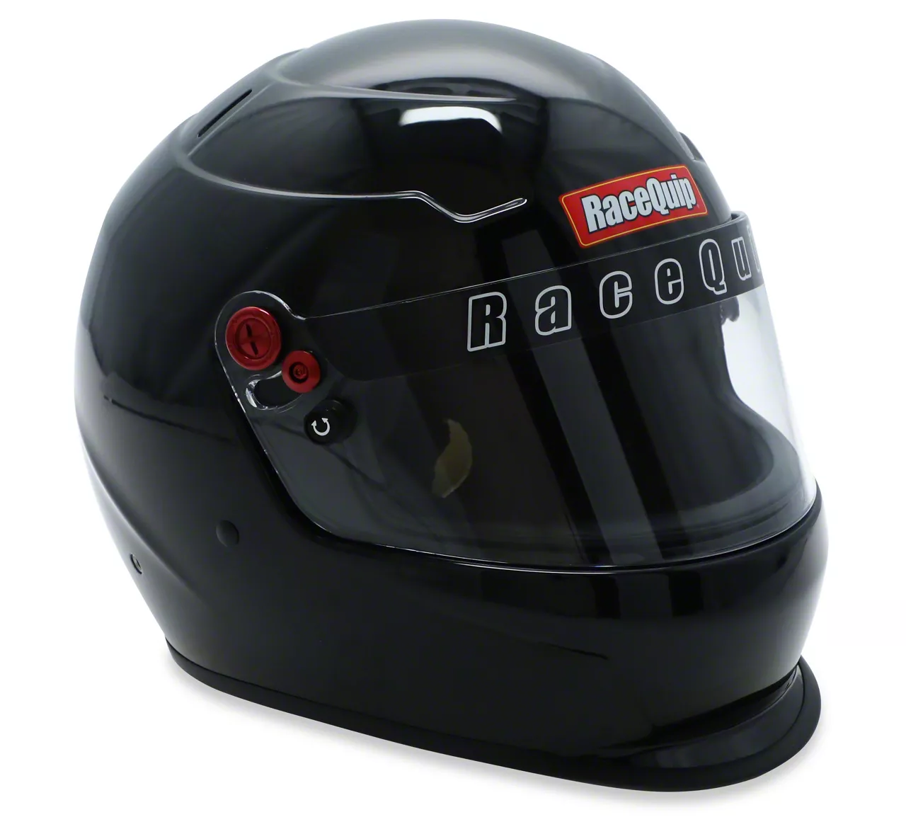 RaceQuip Universal AM PRO20 SA2020 Full Race Helmet; Gloss Black ...