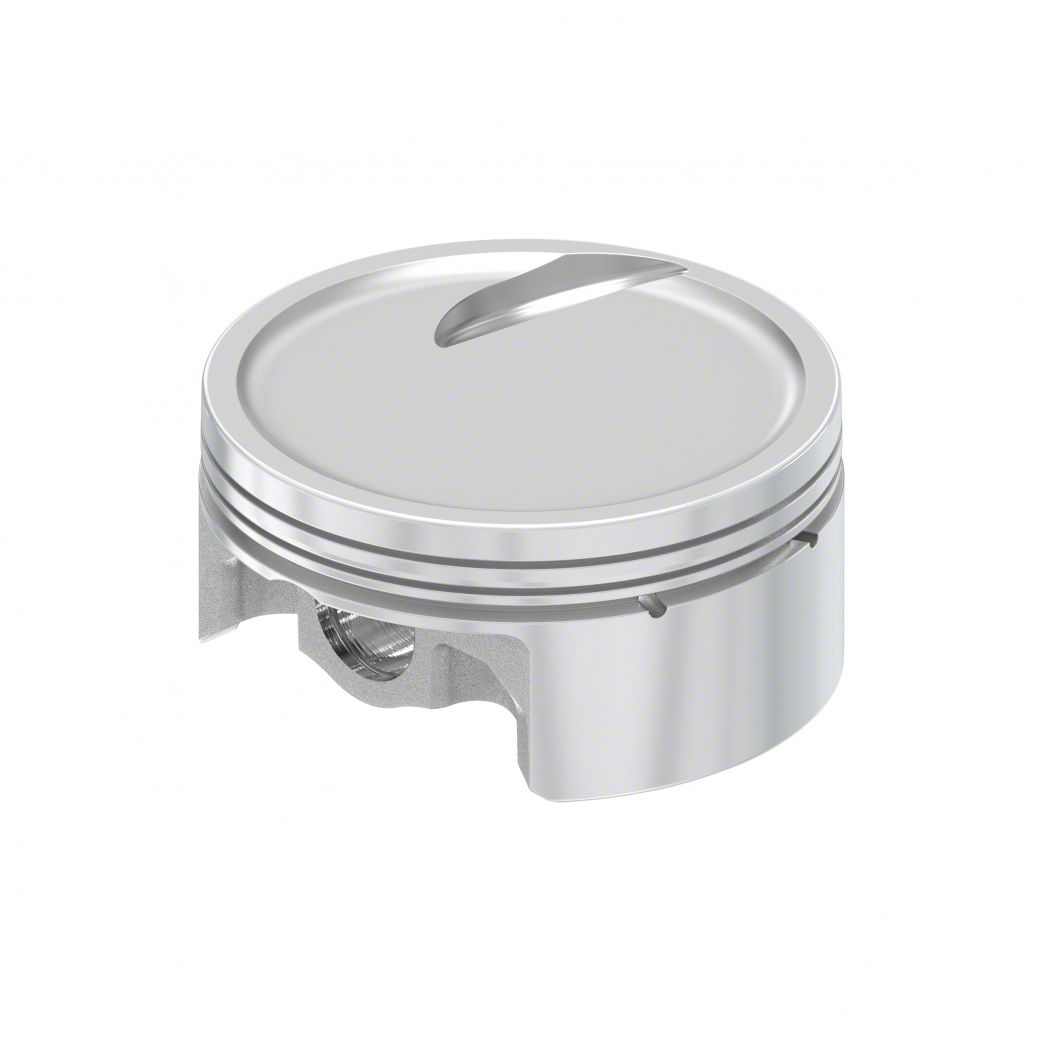 RaceTec Pistons Mustang Dish Piston; 3.572-Inch Bore, 4.165-Inch Stroke ...