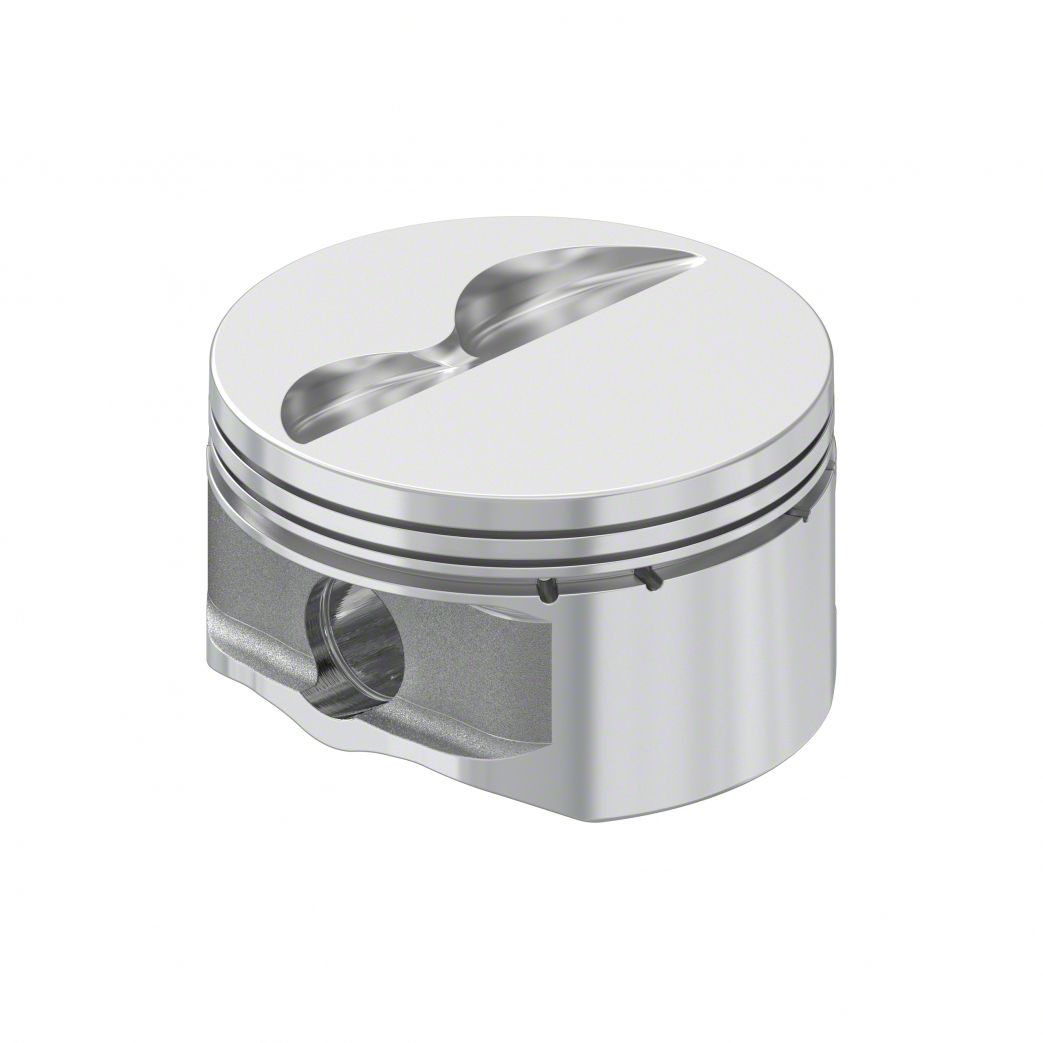 RaceTec Pistons Mustang Flat Top Piston; 3.631-Inch Bore, 3.650-Inch ...