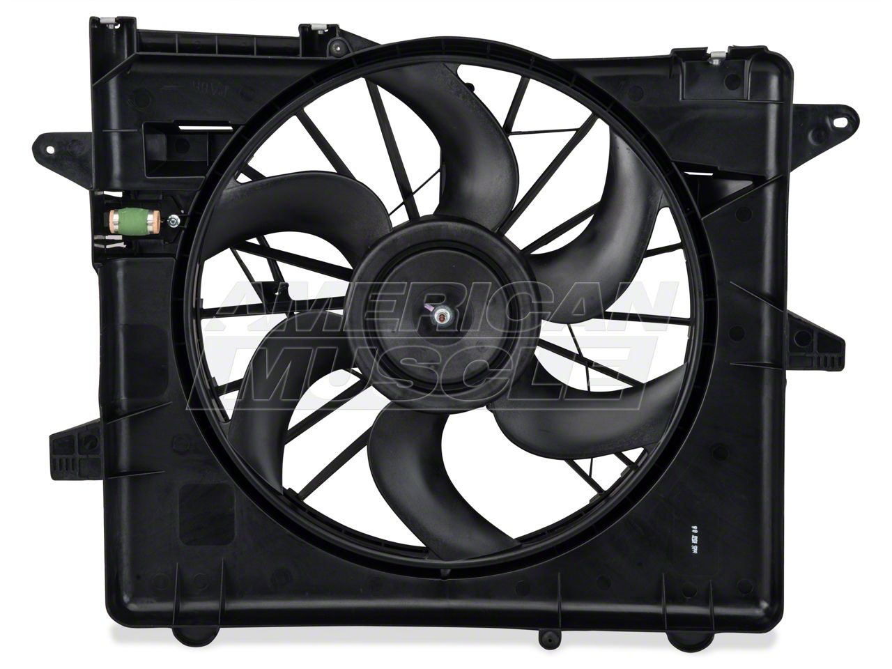 OPR Mustang Radiator Fan and Shroud Assembly 102002 (05-14 Mustang ...