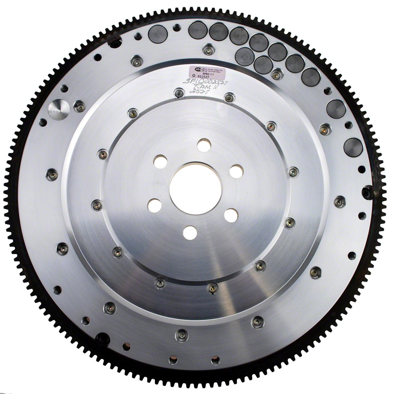 RAM Clutches Mustang Billet Aluminum Flywheel; 6 Bolt 28oz 2527 (86-95 ...