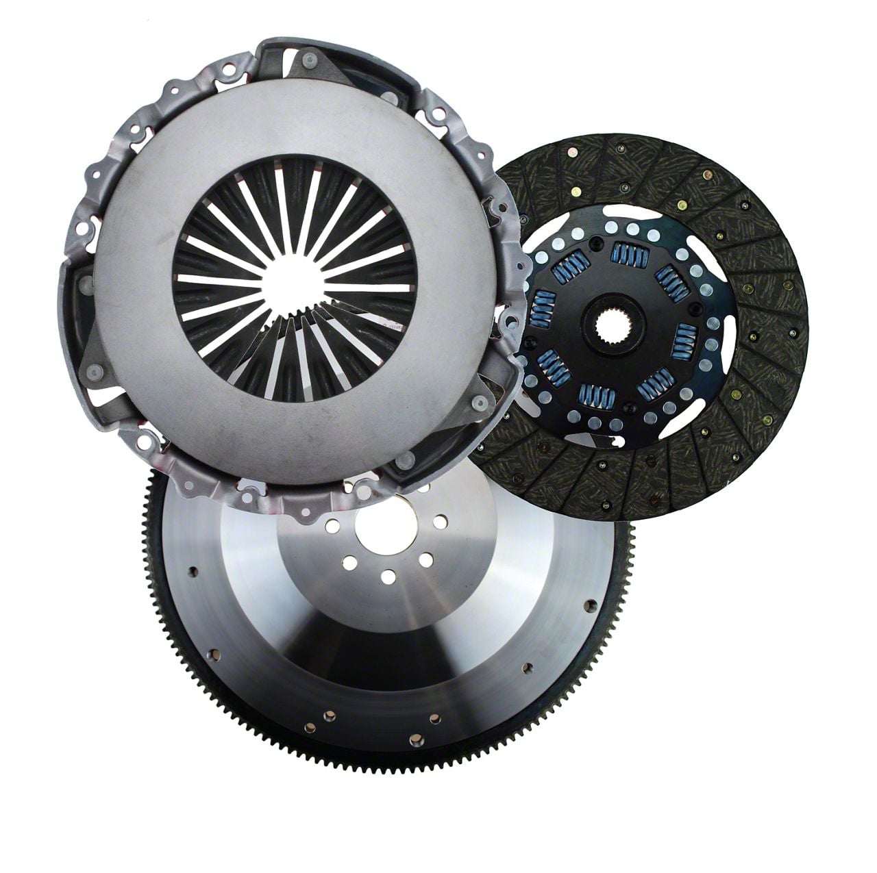 RAM Clutches Mustang HDX Organic Clutch Kit with Steel Flywheel; 23 ...
