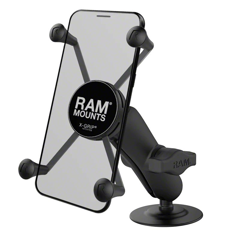 RAM Mounts Camaro X-Grip Large Phone Mount with Flex Adhesive Base RAP ...