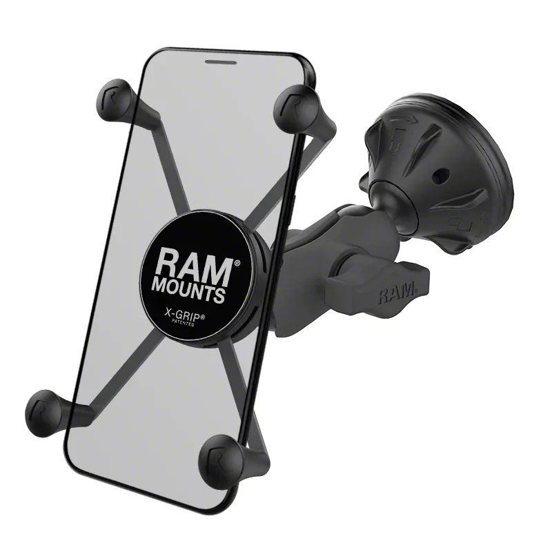 RAM Mounts Challenger X-Grip Large Phone Mount with Composite Suction ...