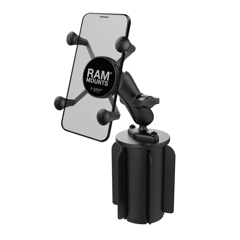 RAM Mounts Corvette X-Grip Phone Mount with Ram Mounts-A-Can II Cup ...