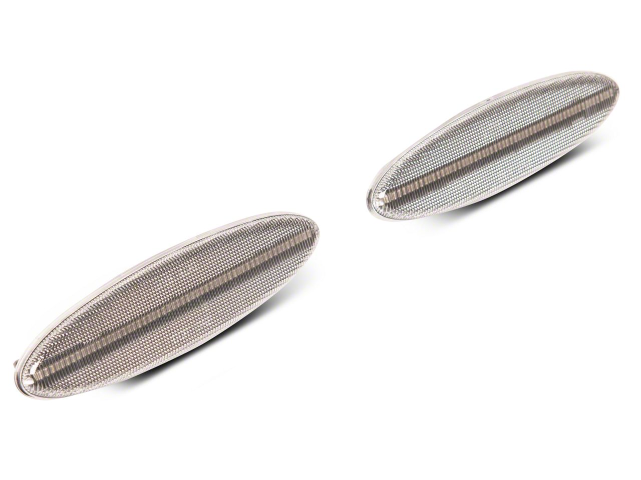 Raxiom Corvette Axial Series LED Rear Side Markers; Clear CV4594 (97-04 ...