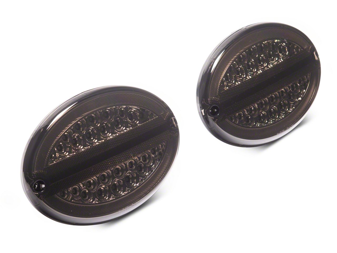 Raxiom Corvette Axial Series LED Tail Lights; Chrome Housing; Smoked ...