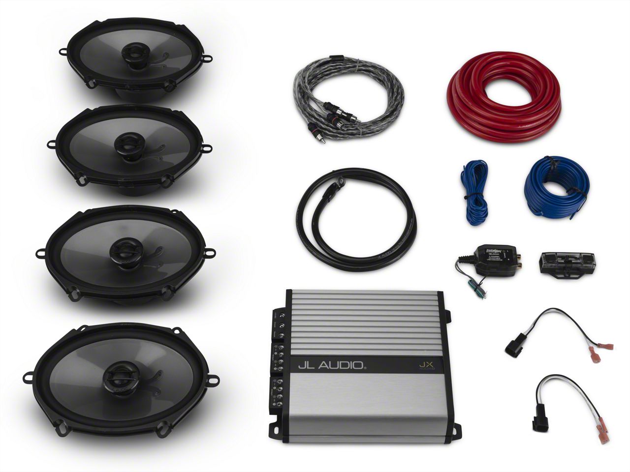 Raxiom Mustang by JL Audio Base Stereo Upgrade Kit 393865 (15-23 ...