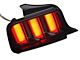 Raxiom Mustang Smoked Vector Tail Lights; White Diffusers 390490 (05-09 ...