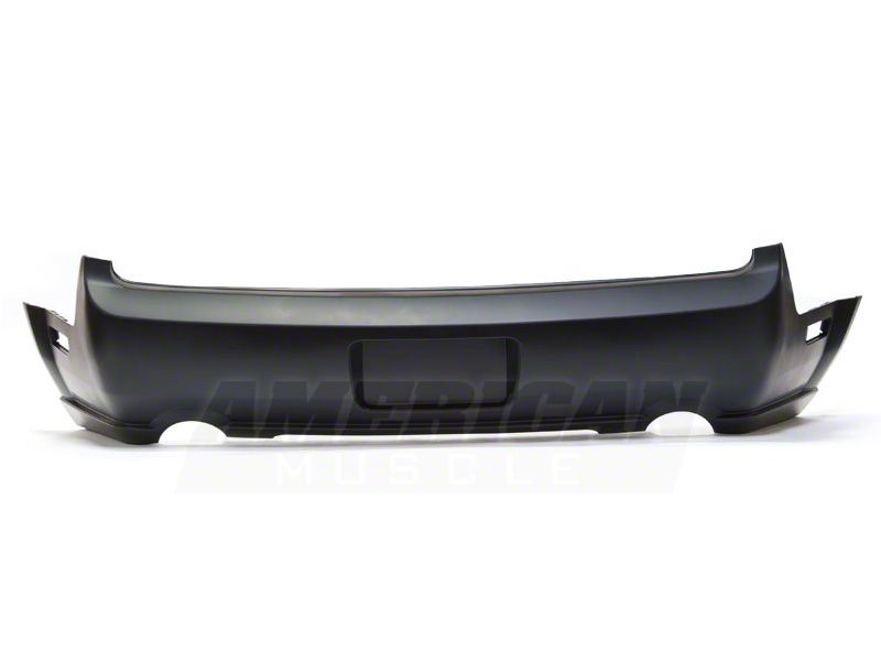 Ford Mustang Rear Bumper Cover; Unpainted FO1100388PP (05-09 Mustang GT ...