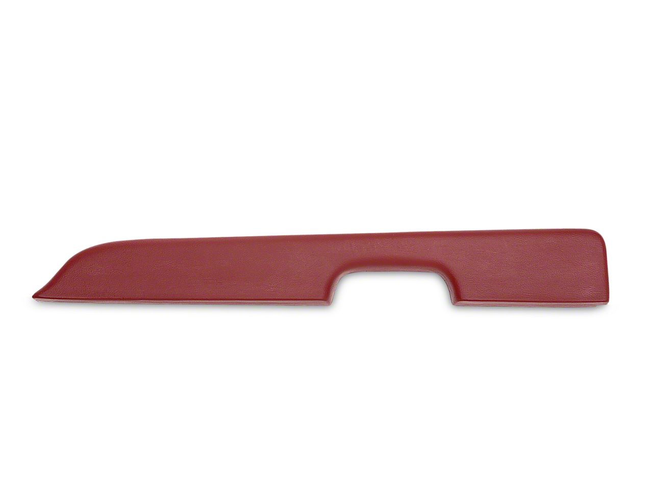 Mustang Door Armrest Pad for Right Power Window; Red (87-93 Mustang ...