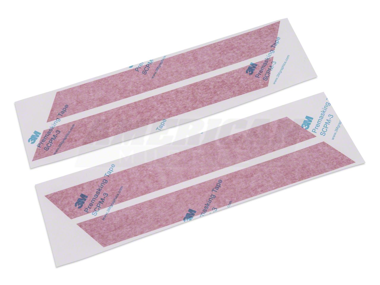 SEC10 Mustang Hash Marks; Red 26361G05 (05-14 Mustang) - Free Shipping