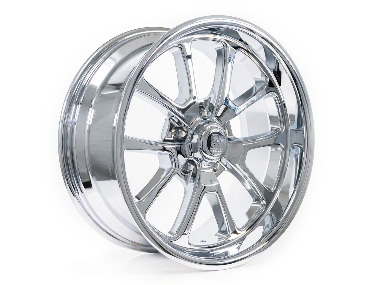 Resto Vintage Wheel Co Mustang Laguna Milled Window Chrome Plated Wheel ...