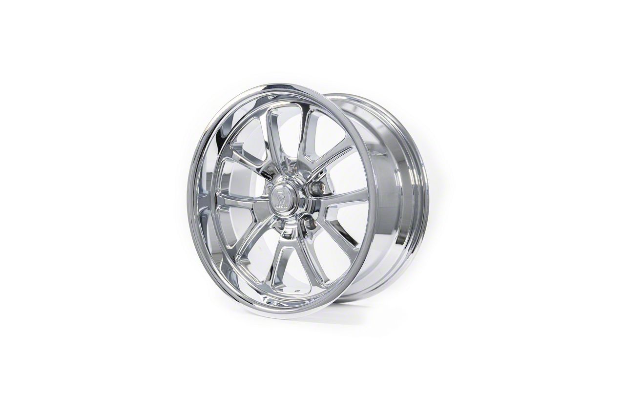 Resto Vintage Wheel Co Mustang Laguna Milled Window Chrome Plated Wheel ...