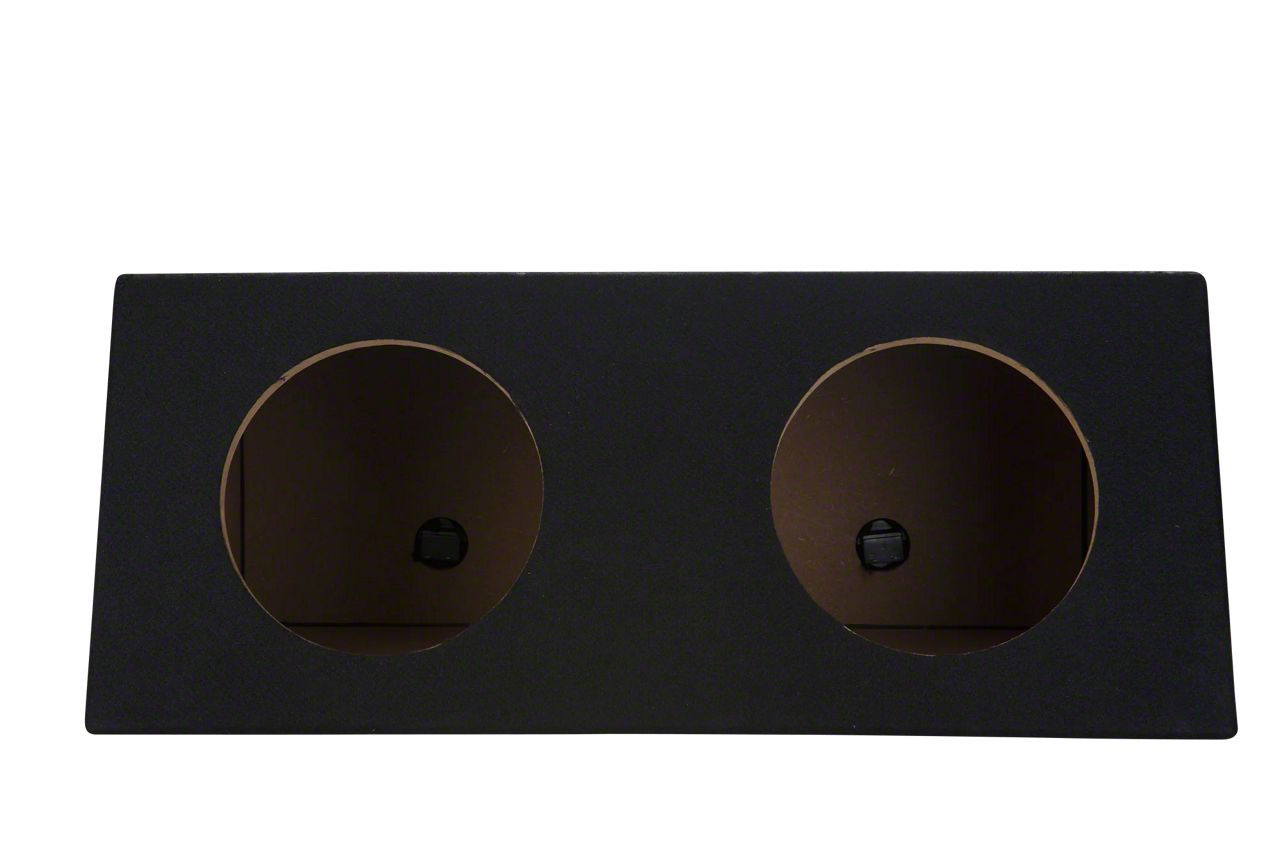 Corvette Dual 10-Inch Subwoofer Box; Carpeted (97-19 Corvette C5, C6 ...
