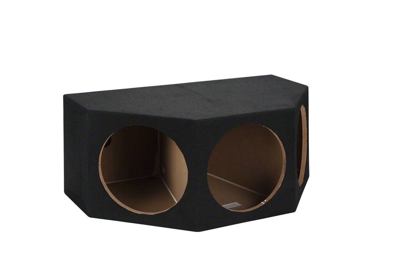 Corvette Triple 12-Inch Subwoofer Box; Carpeted (97-19 Corvette C5, C6 ...