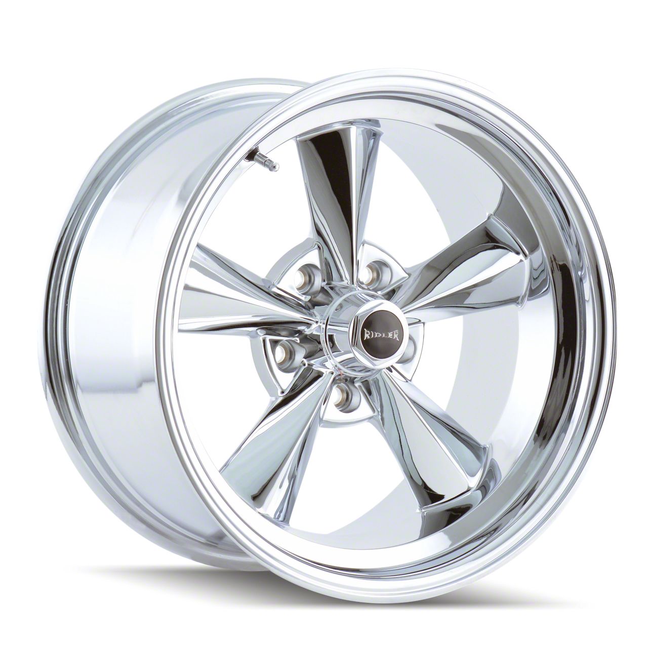 Ridler Camaro 675 Chrome Wheel; 17x8; 0mm Offset 675-7861C (93-02 ...