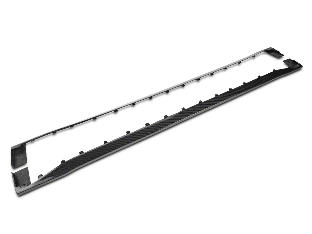 Mustang Rocker Panels; Carbon Fiber (15-23 Mustang) - Free Shipping
