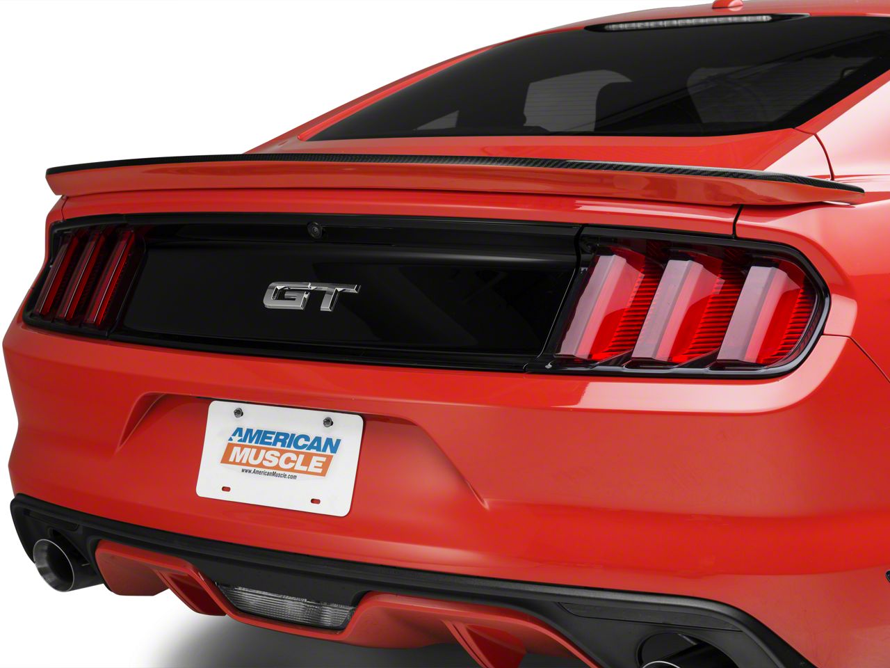 Mustang Rear Spoiler; Carbon Fiber (15-23 Mustang Fastback) - Free Shipping