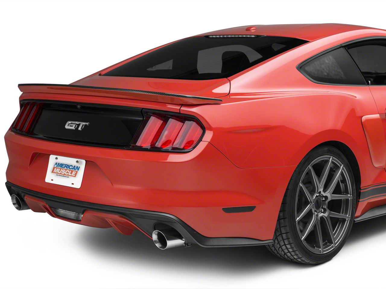 Mustang Rear Spoiler; Carbon Fiber (15-23 Mustang Fastback) - Free Shipping