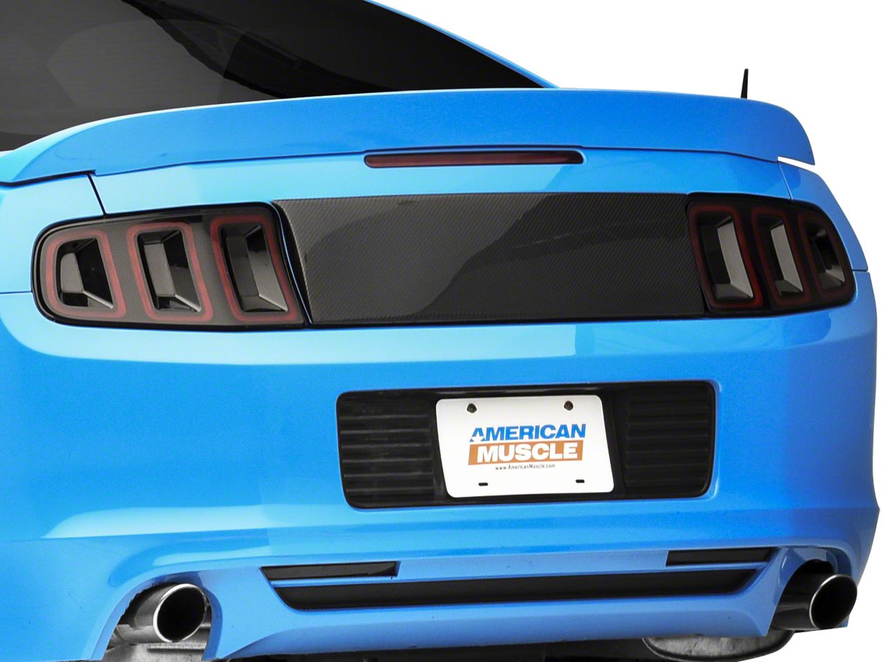 Mustang Decklid Panel; Carbon Fiber (10-14 Mustang) - Free Shipping