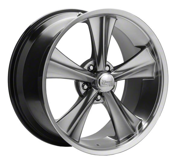 Rocket Racing Wheels Challenger Booster 6 Hyper Shot Silver Wheel; Rear ...