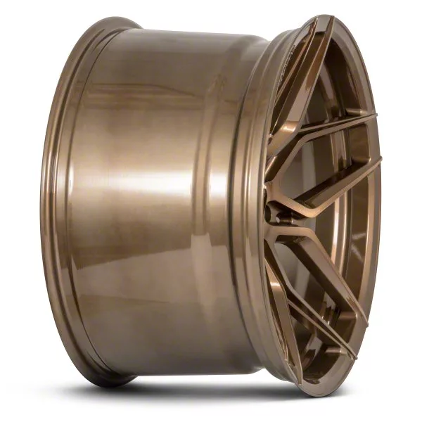 Rohana Wheels Corvette RFX11 Brushed Bronze Wheel; Rear Only; 20x12 ...