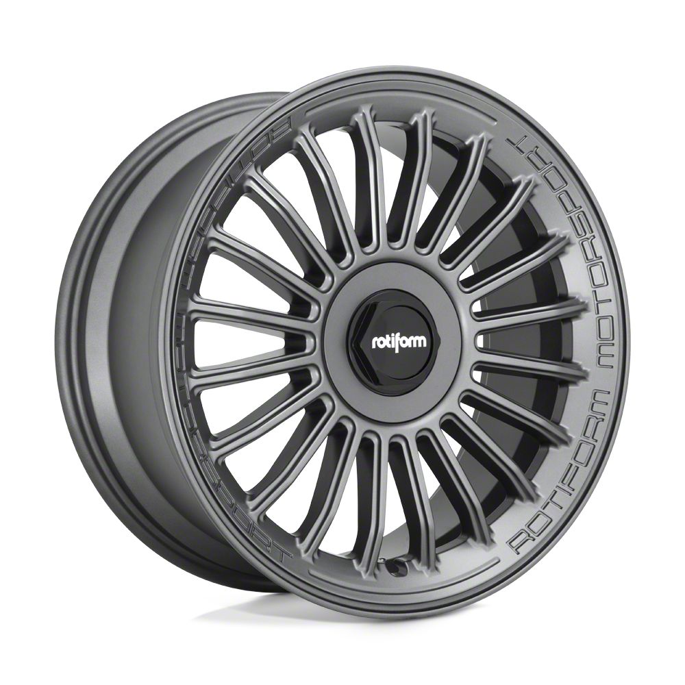 Rotiform Mustang BUC-M Matte Anthracite Wheel; 19x8.5; 45mm Offset ...