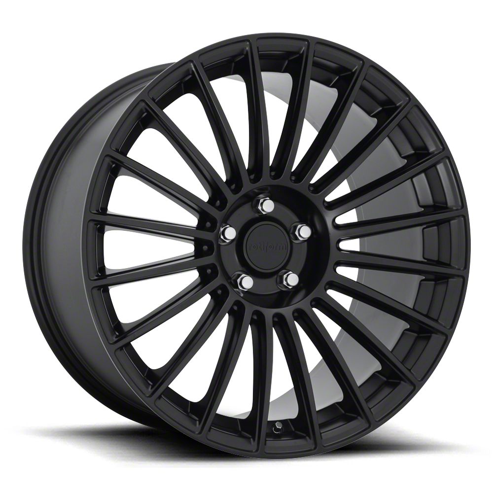 Rotiform Mustang BUC Matte Black Wheel; 20x8.5; 35mm Offset R157208565 ...