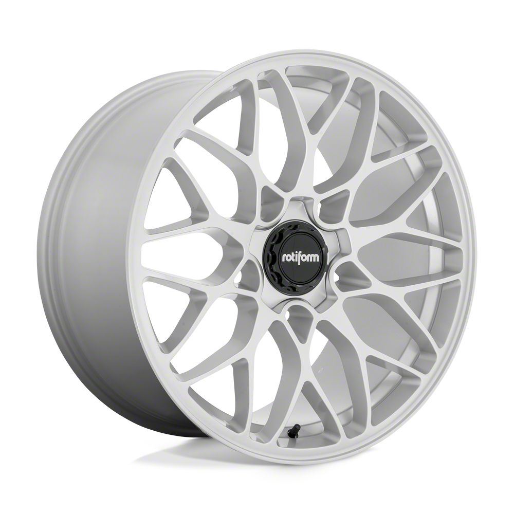Rotiform Camaro R189 Gloss Silver Wheel; 20x9 R189209021+35 (10-15 ...