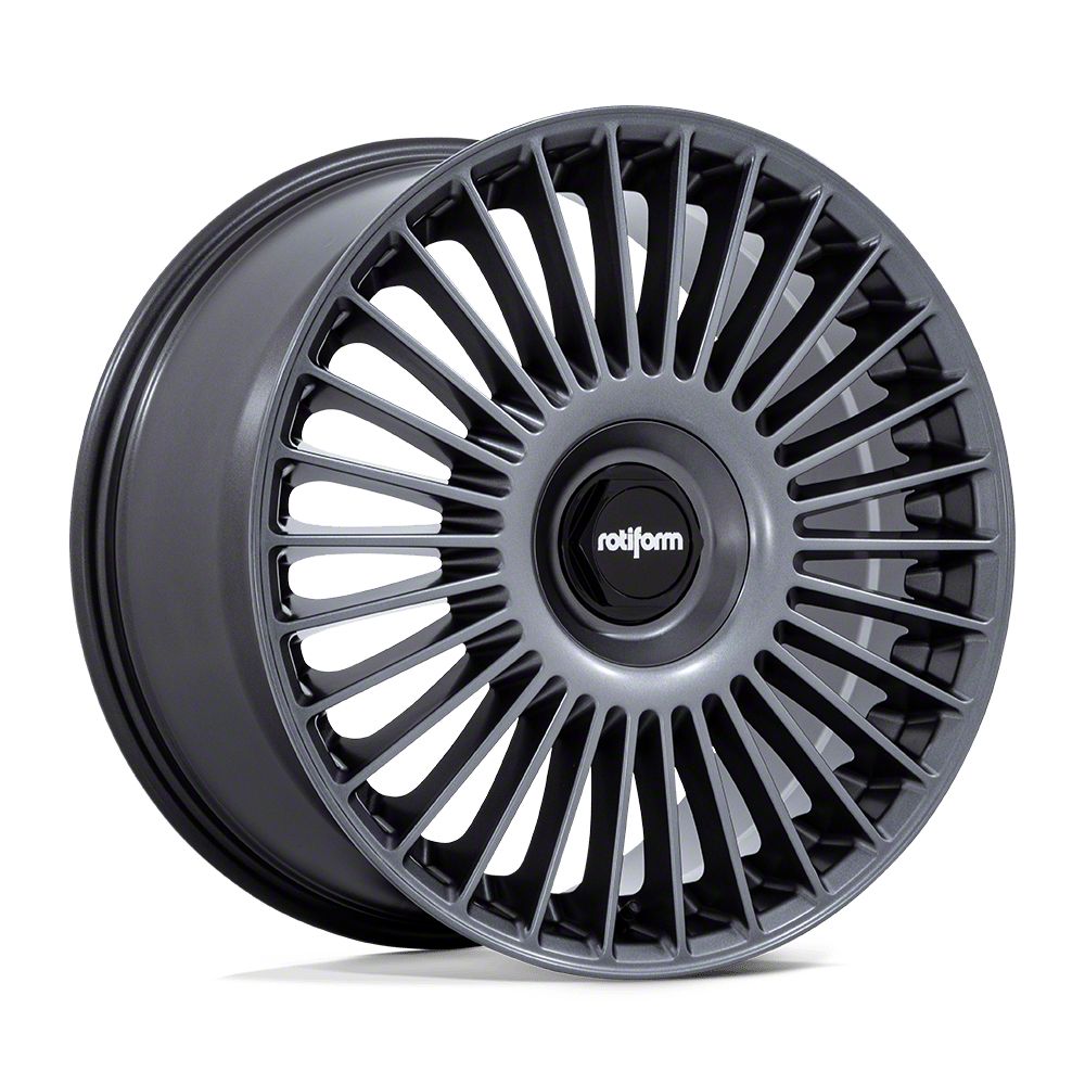 Rotiform Mustang GRZ Matte Anthracite Wheel; 18x8.5; 45mm Offset ...