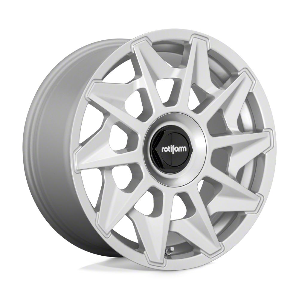 Rotiform Camaro CVT Gloss Silver Wheel; 19x8.5; 35mm Offset R124198525 ...