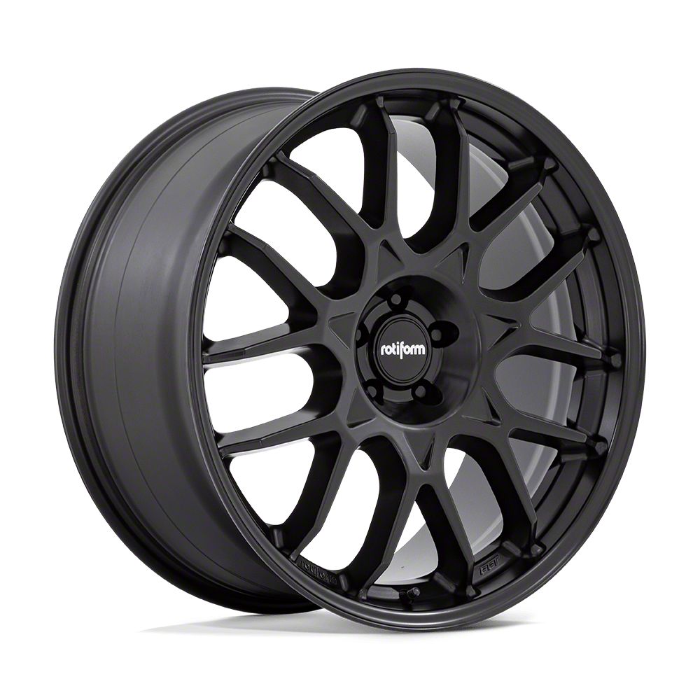 Rotiform Camaro ZWS Matte Black Wheel; 21x9 R195219021+15 (16-24 Camaro ...