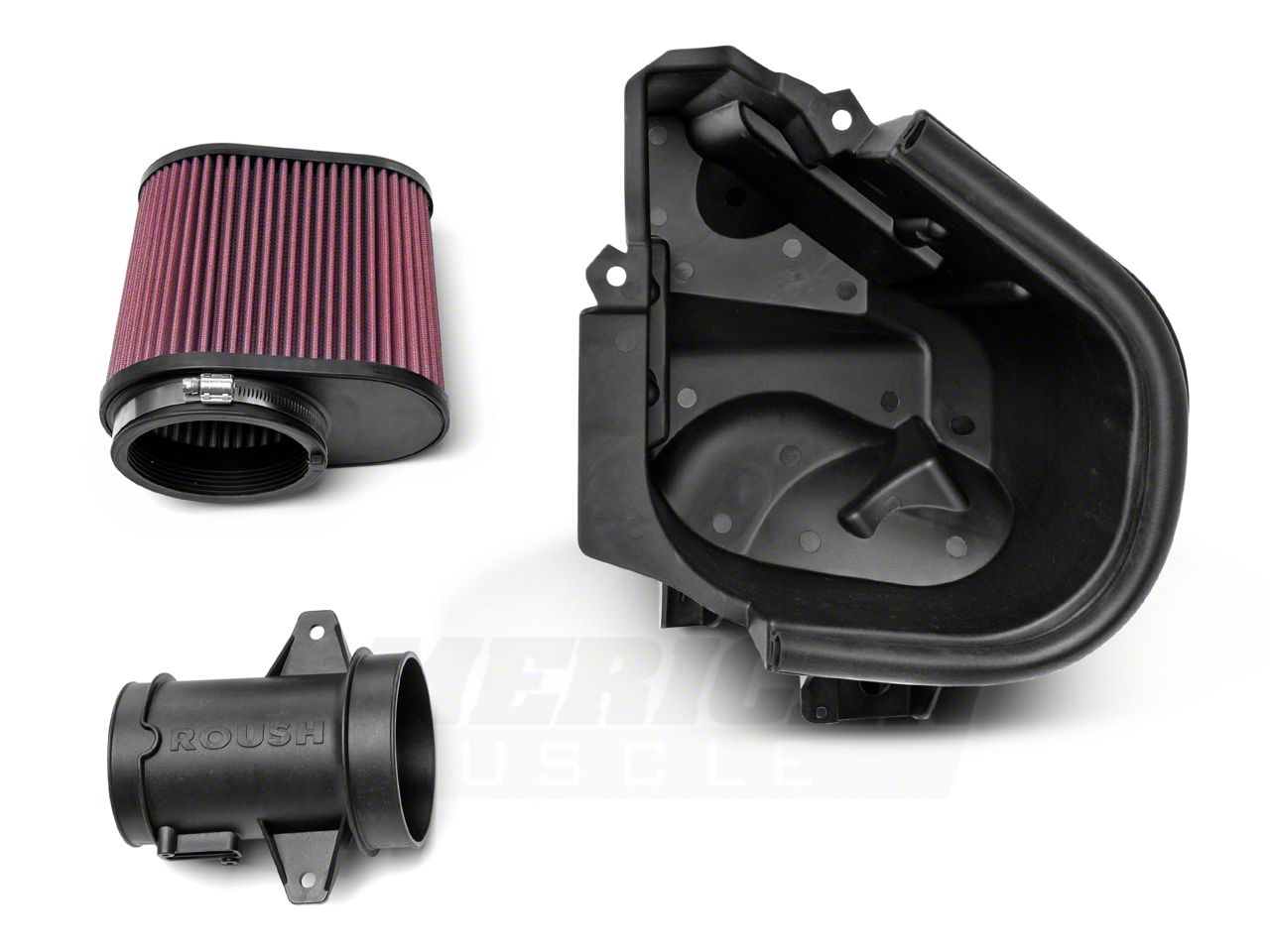 Roush Mustang Cold Air Intake 420131 (10-14 Mustang GT; 12-13 Mustang ...