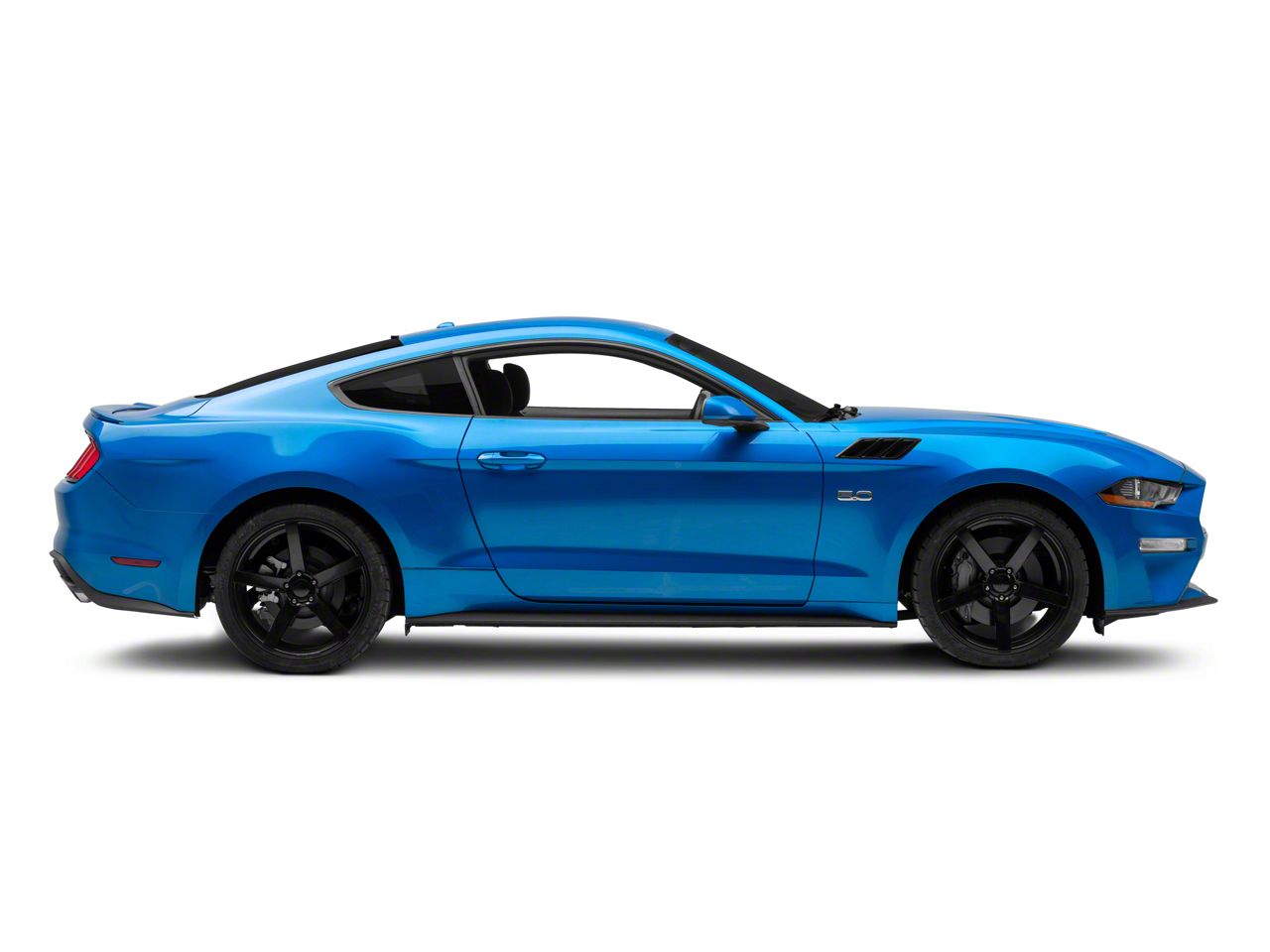 Roush Mustang Fender Vent Heat Extractors; Gloss Black 422326 (15-23 ...