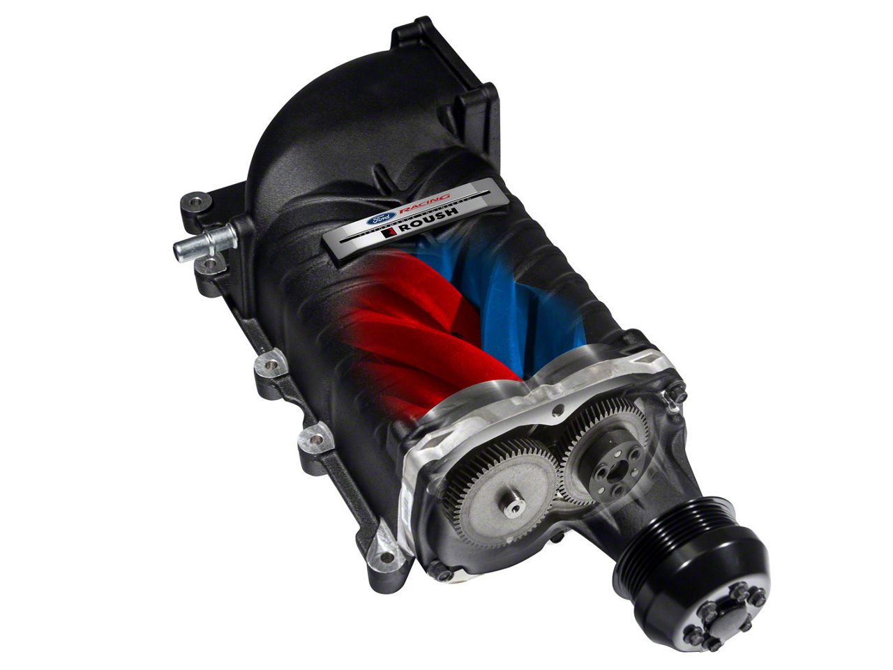 Roush Mustang R2300 670 HP Supercharger Kit; Phase 1 421823 (15-17 ...