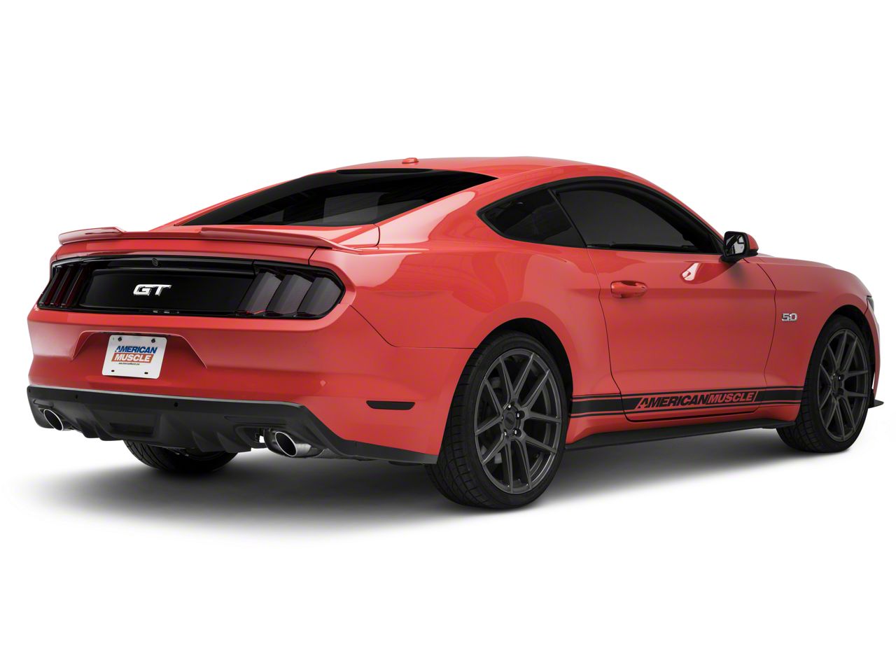 Roush Mustang Rear Valance; Pre-drilled for Back-up Sensors 421919 (15 ...