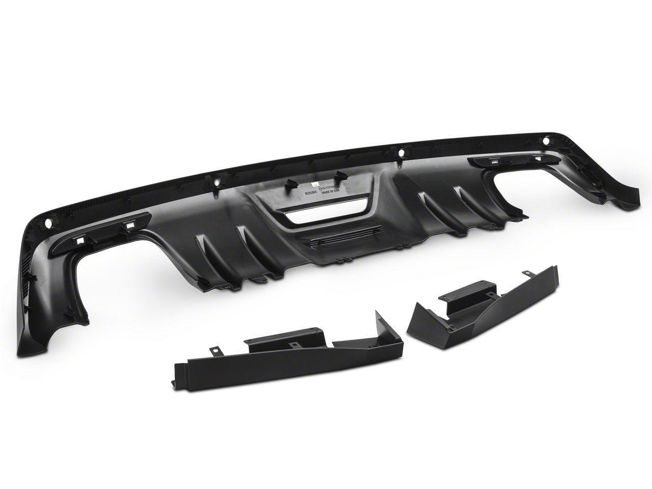 Roush Mustang Rear Valance; Pre-drilled for Back-up Sensors 421919 (15 ...